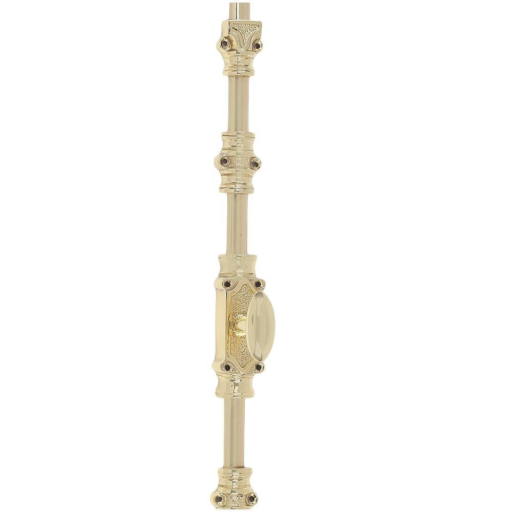 A29 Solid Brass Window Cremone Bolt, Polished/Lacquered Finish – A29Hardware
